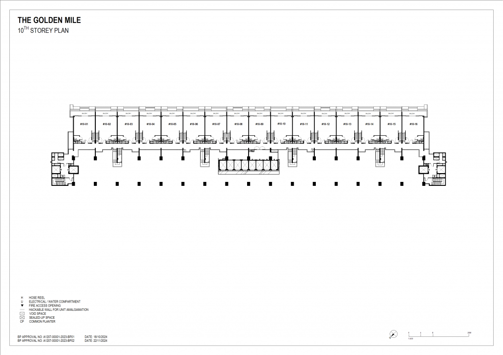 Site and Floor Plan - The Golden Mile