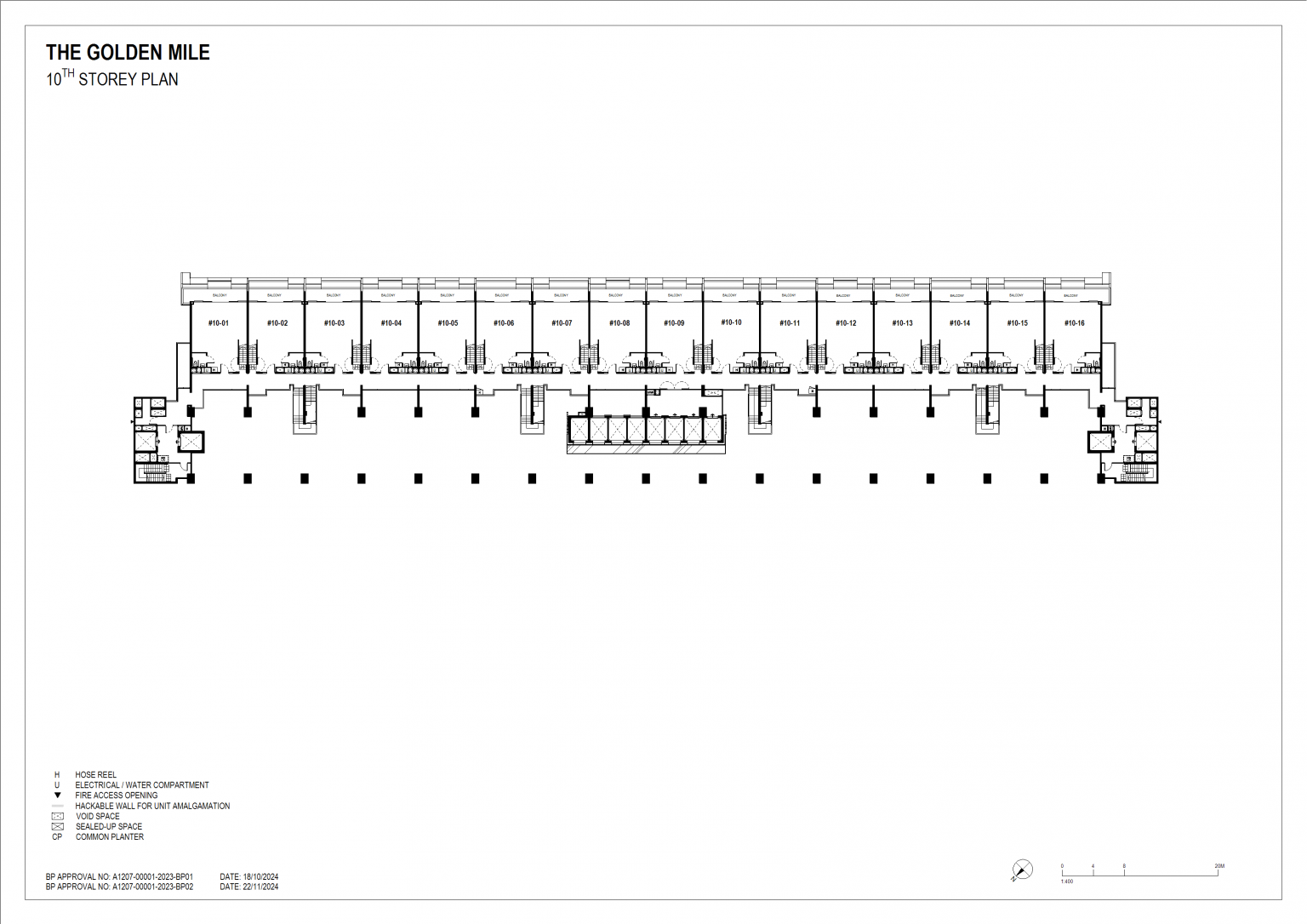 Site and Floor Plan - The Golden Mile