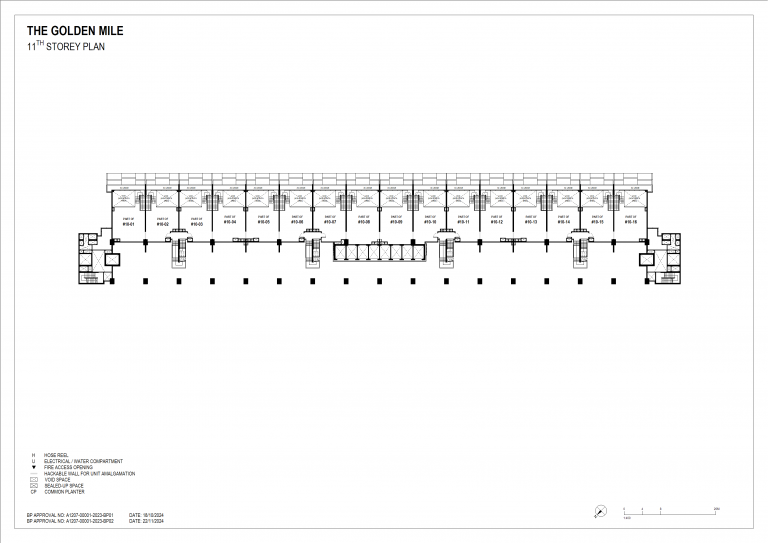 Site and Floor Plan - The Golden Mile