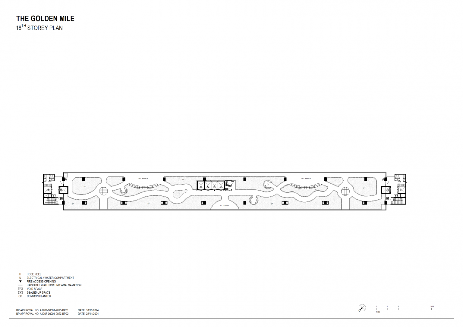 Site and Floor Plan - The Golden Mile