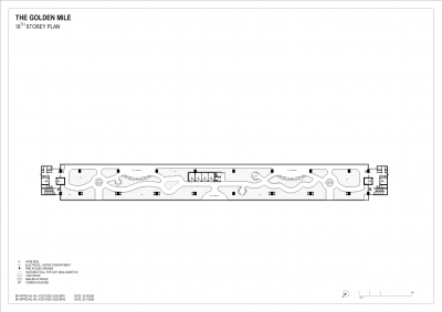 Site and Floor Plan - The Golden Mile