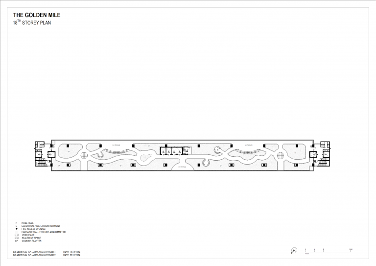 Site and Floor Plan - The Golden Mile
