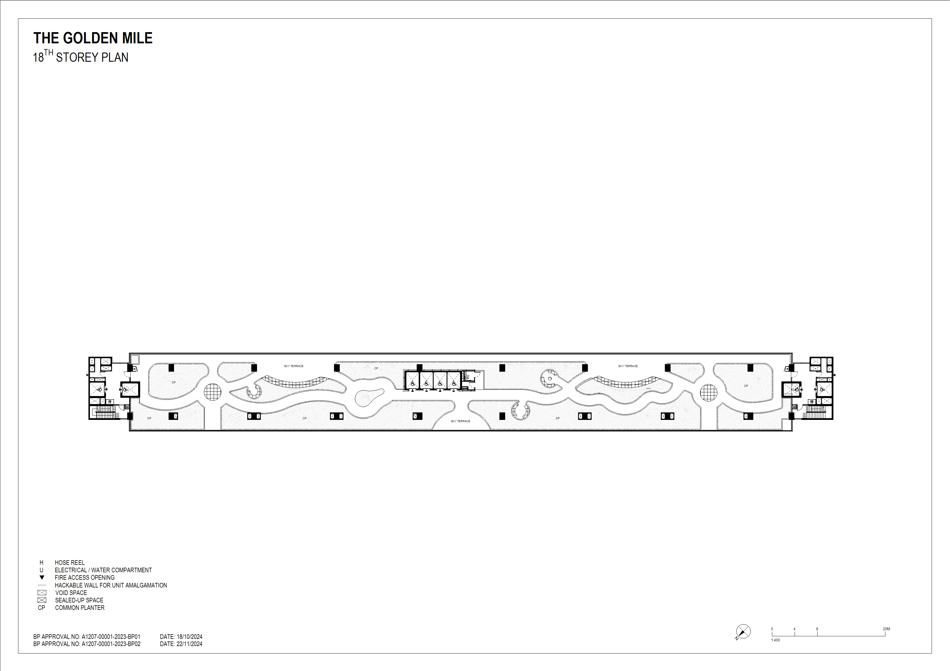 Site and Floor Plan - The Golden Mile