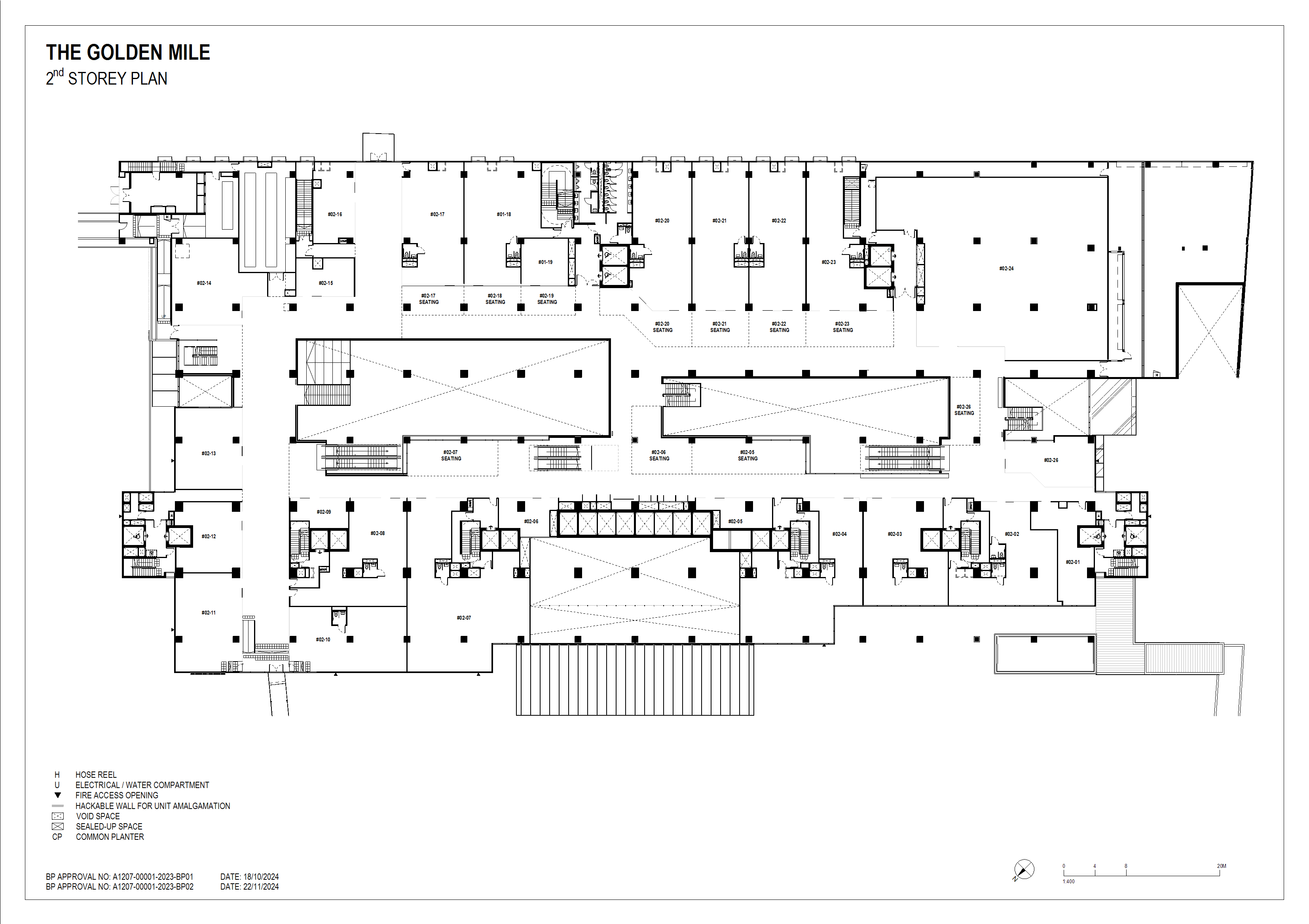 Site and Floor Plan - The Golden Mile