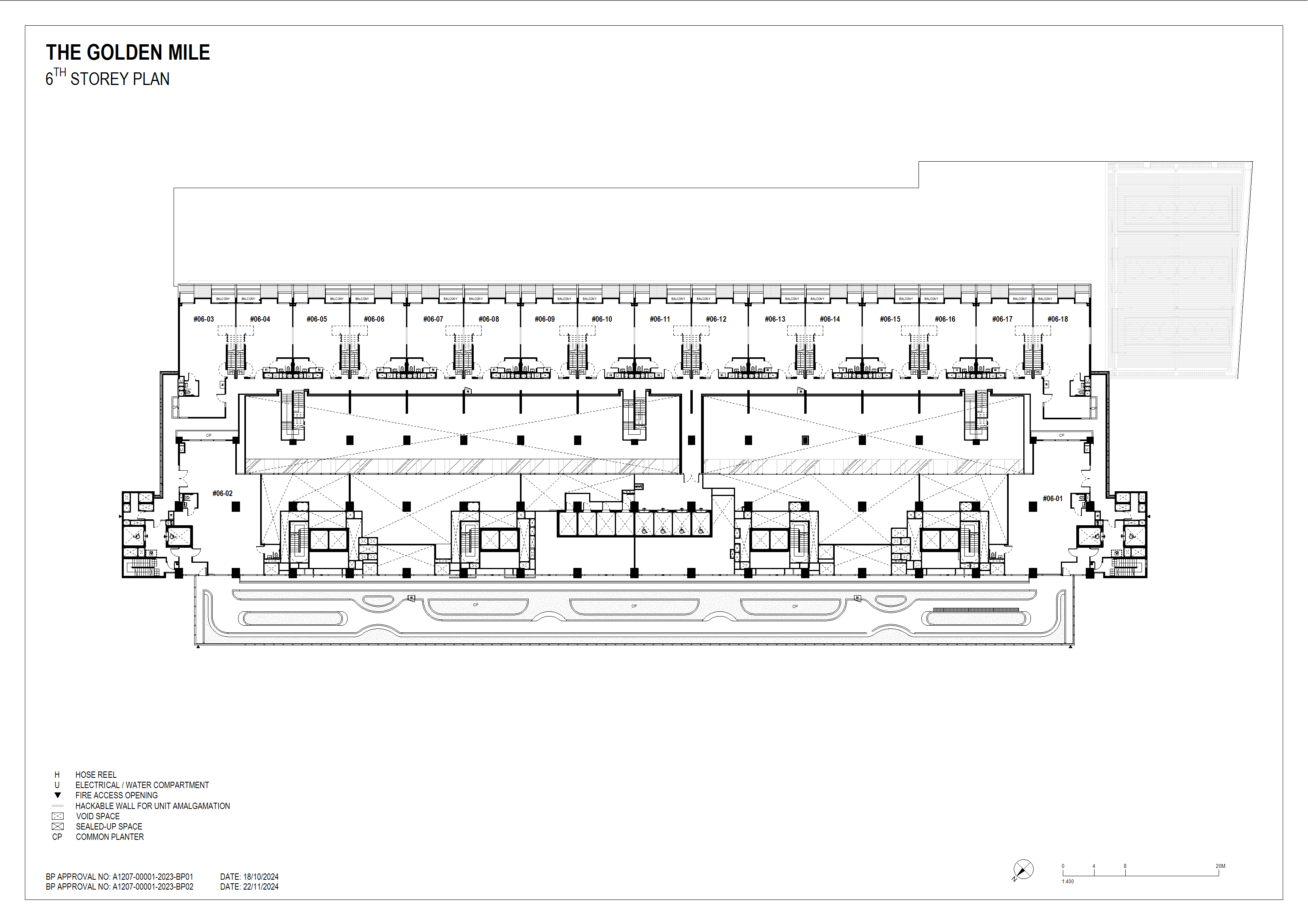 Site and Floor Plan - The Golden Mile