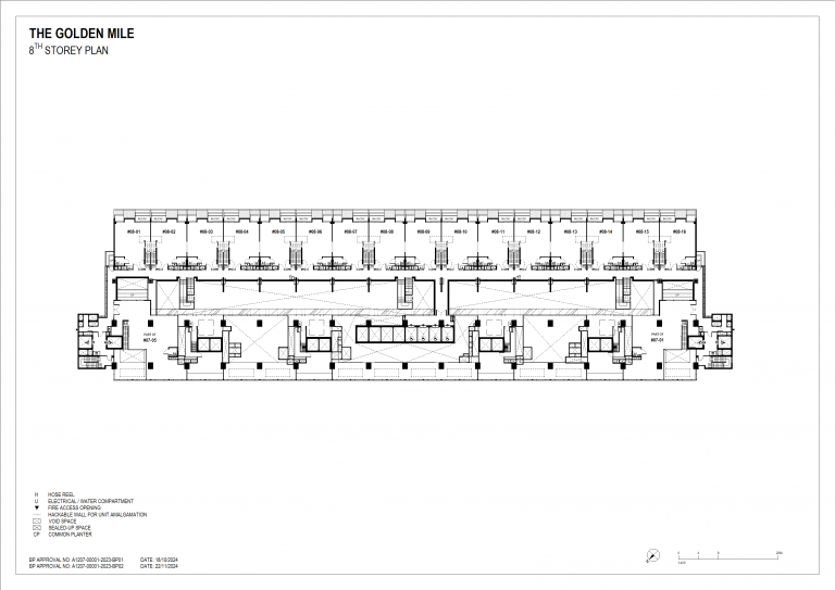 Site and Floor Plan - The Golden Mile