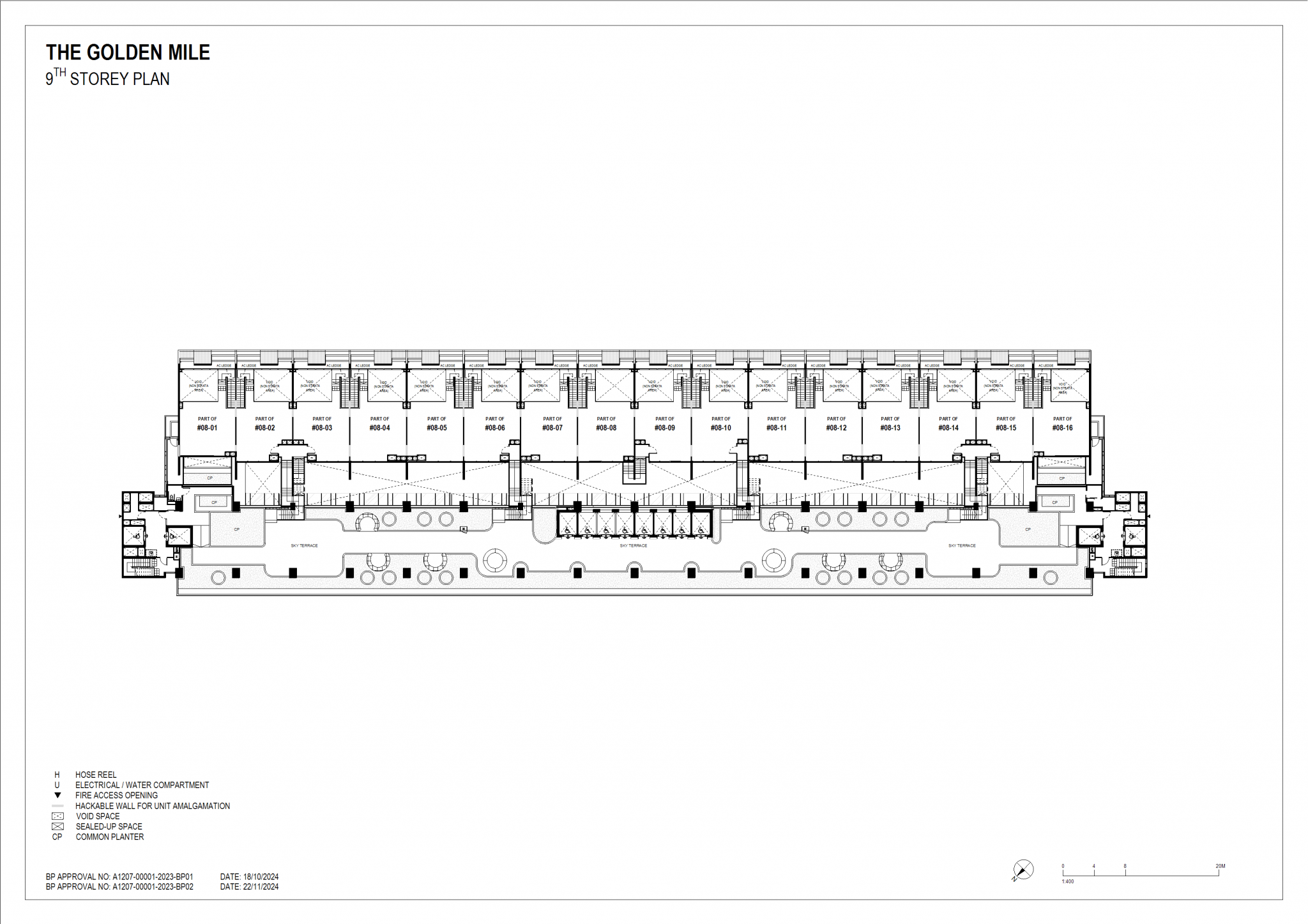Site and Floor Plan - The Golden Mile