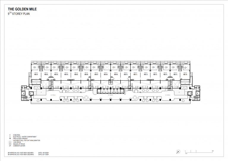 Site and Floor Plan - The Golden Mile